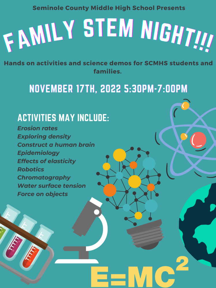 Family Stem Night | Seminole County Middle High School